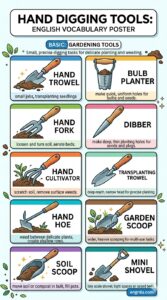 78 Digging Tools Names and Uses in English with Pictures - Engrdu